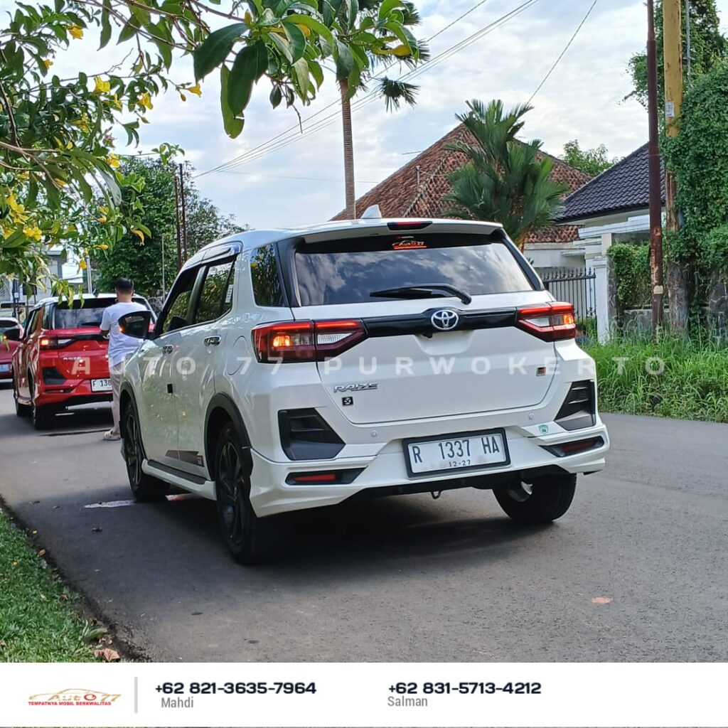 Toyota Raize GR TSS CVT 2022 Turbo | SUV Bekas Sporty